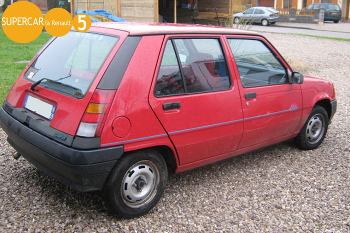 TOUT sur la RENAULT 5 :: serie limitee Supercinq CAMPUS