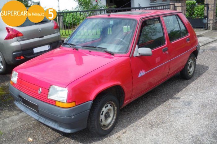 TOUT sur la RENAULT 5 :: serie limitee Supercinq CAMPUS