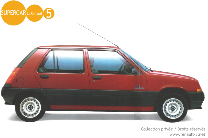 TOUT sur la RENAULT 5 SAGA